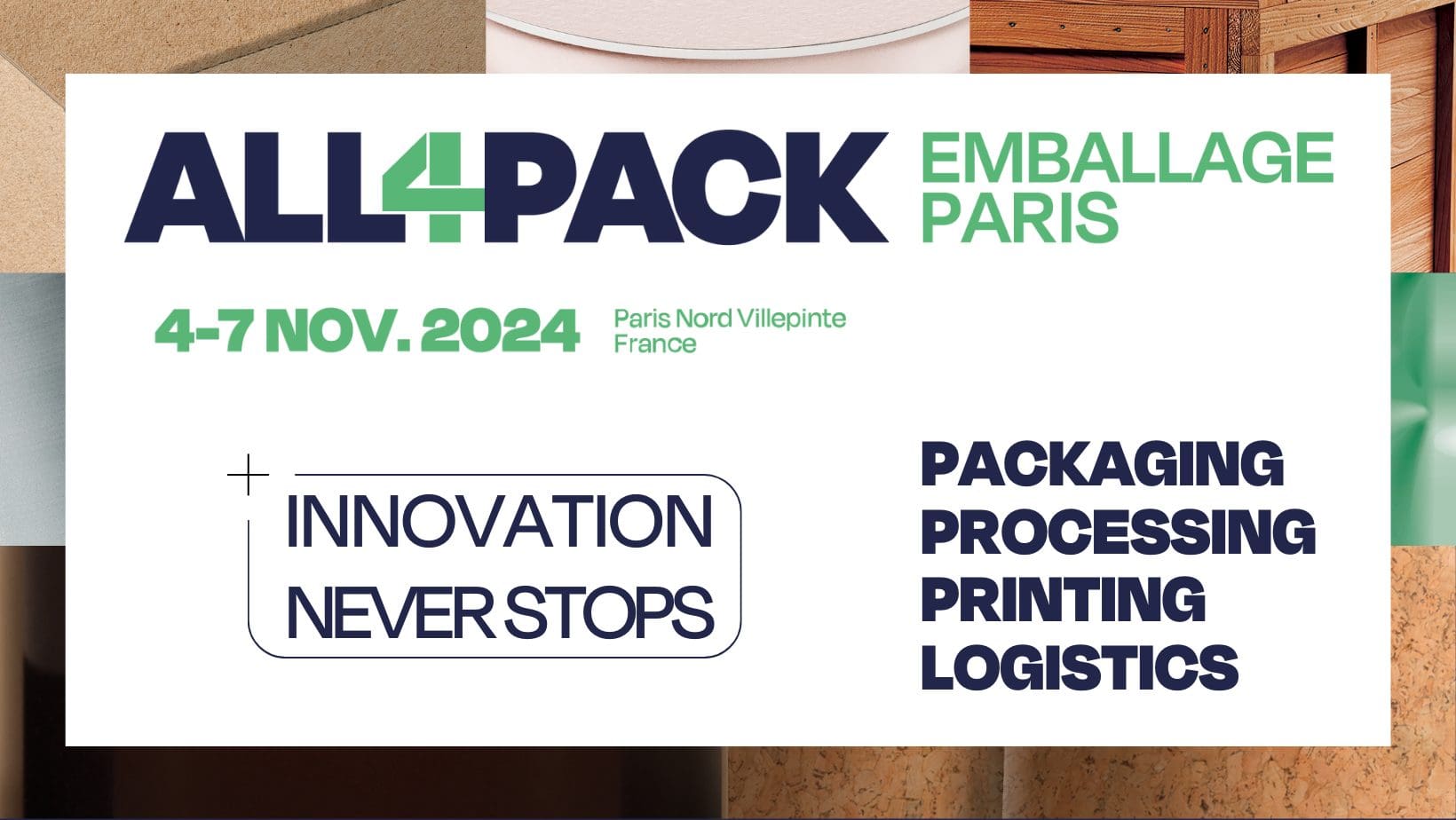 Stratus Packaging at All4Pack Exhibition from November 4 to 7, 2024 - Stratus